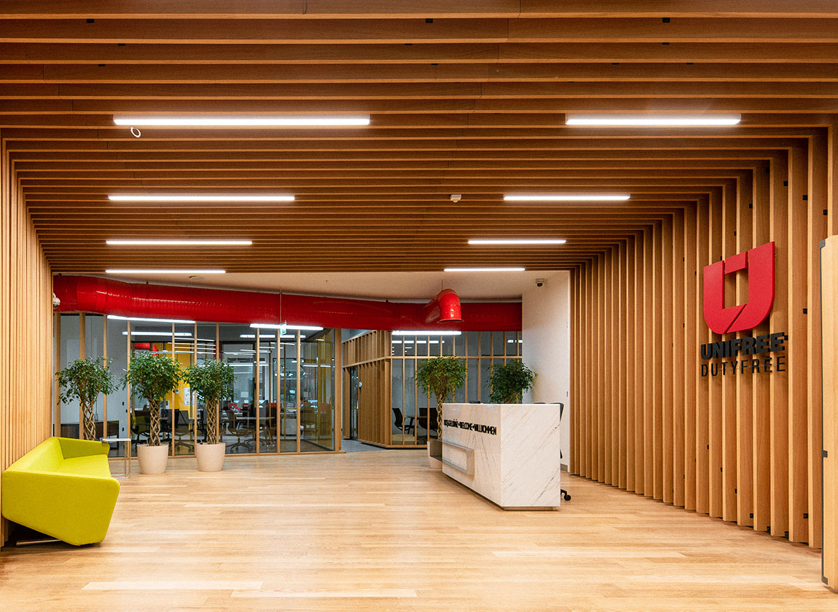 İstanbul Airport Unifree ve Dutyfree | TESKA Decorative Materials